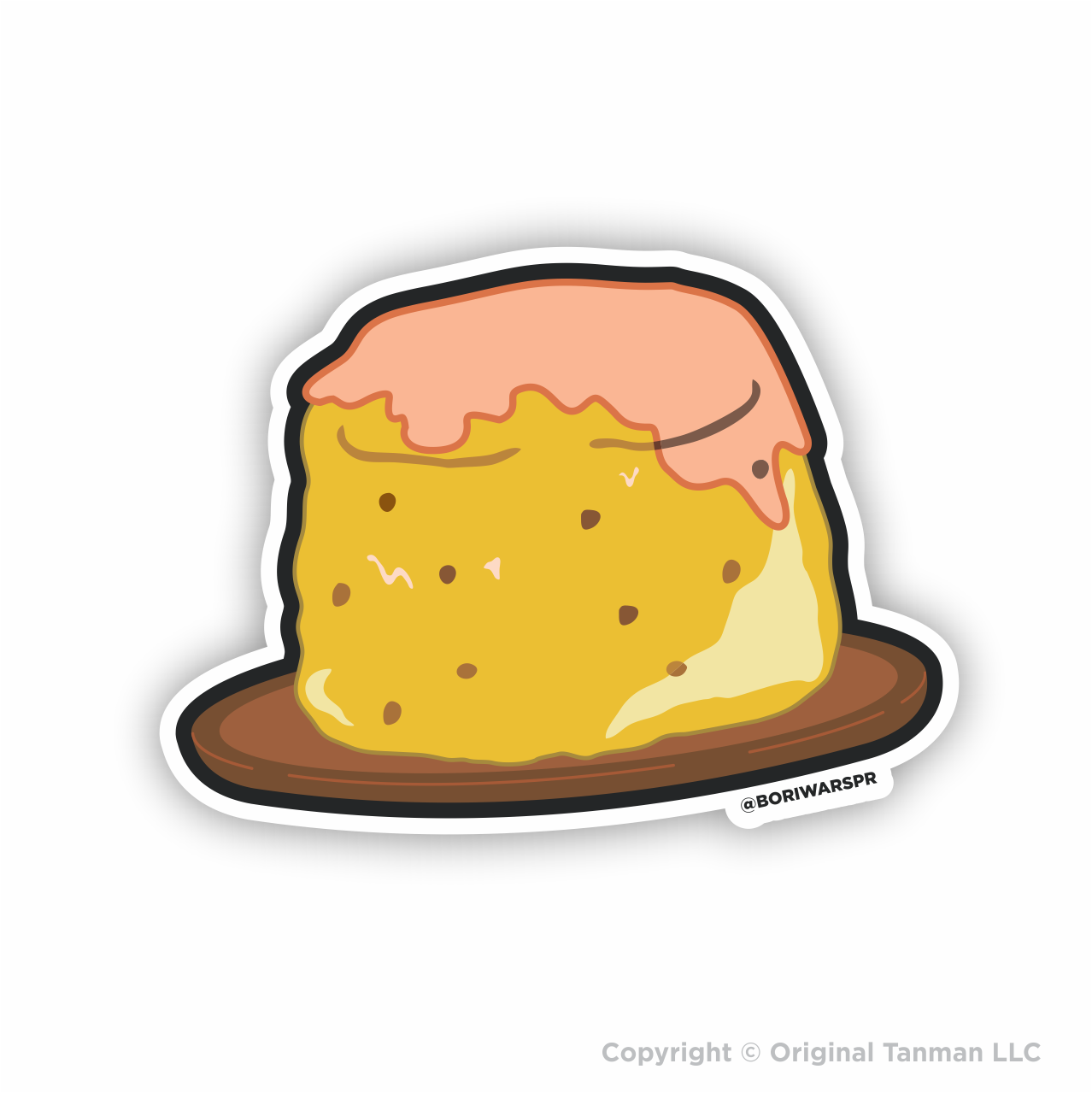 Mofongo Premium Sticker – Bori Wars PR